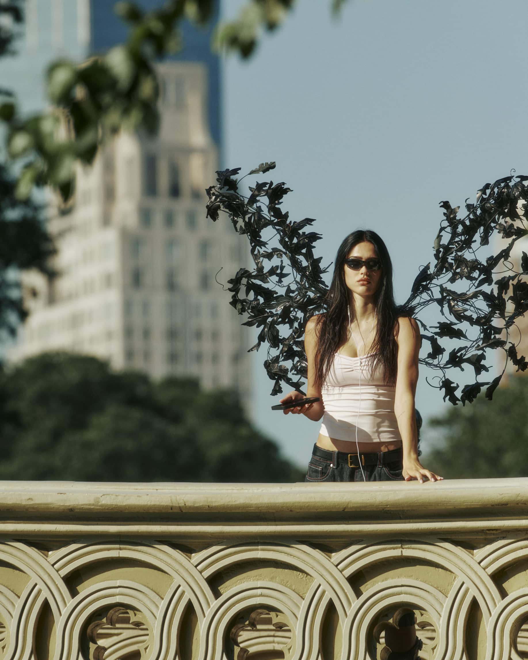 Victoria's Secret Models & Angel Wings on the NYC Streets